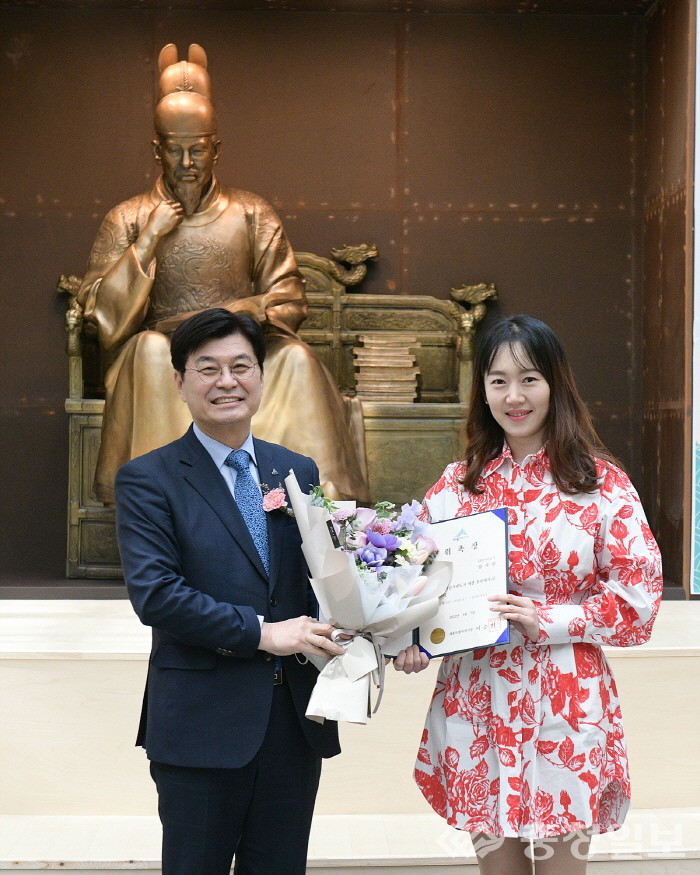 엄지인 KBS아나운서, 한글사랑도시 세종 홍보에 앞장