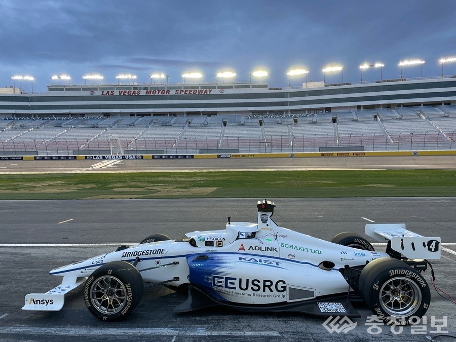 KAIST, 라스베이거스 CES 2023 자율주행 레이싱서 최고 속도 겨뤄