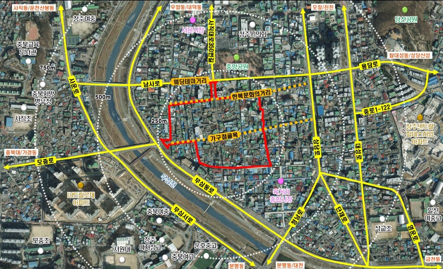 청주시, 원도심 가로주택정비사업 통·폐합 추진