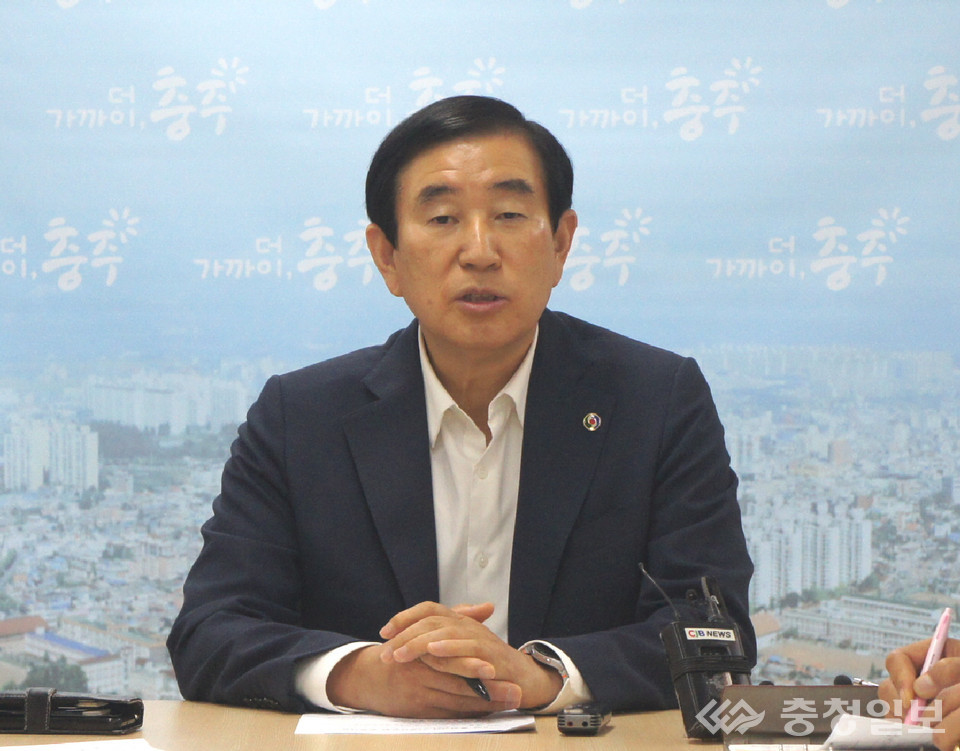 임기 1년 남은 조길형 충주시장 "새 정부 정책 대처, 기존 사업 마무리"