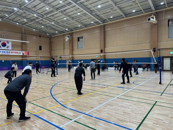 예산군 덕산면, 기관·단체 배구대회 개최