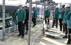 조병옥 음성군수, 주요 사업장 현장점검 실시